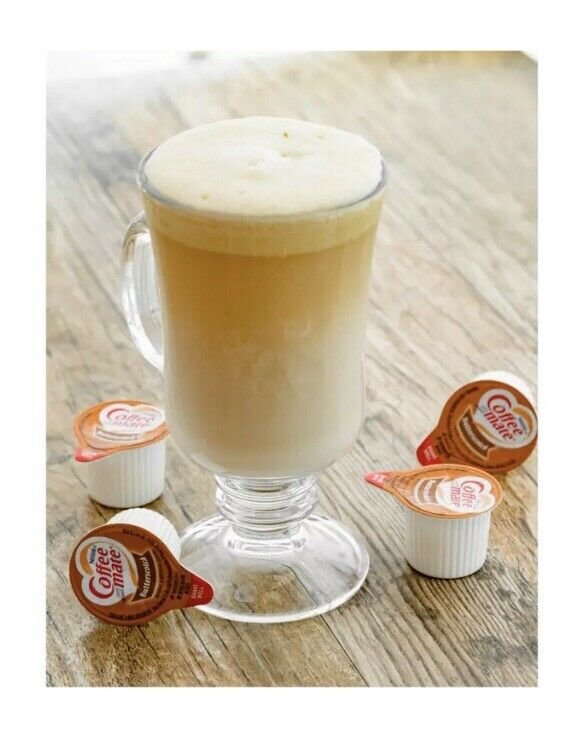 Coffee Mate Butterscotch Liquid Coffee Creamer Singles, Lactose-Free ...