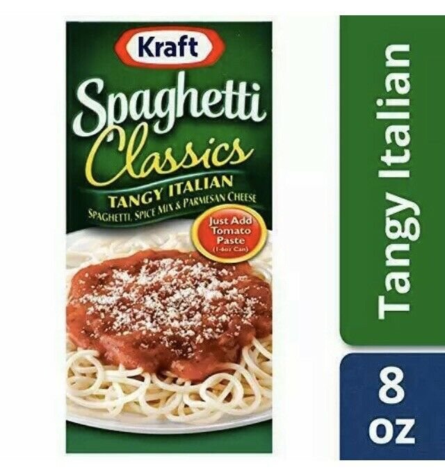 Kraft Foods Classics Tangy Italian Spaghetti 8 oz