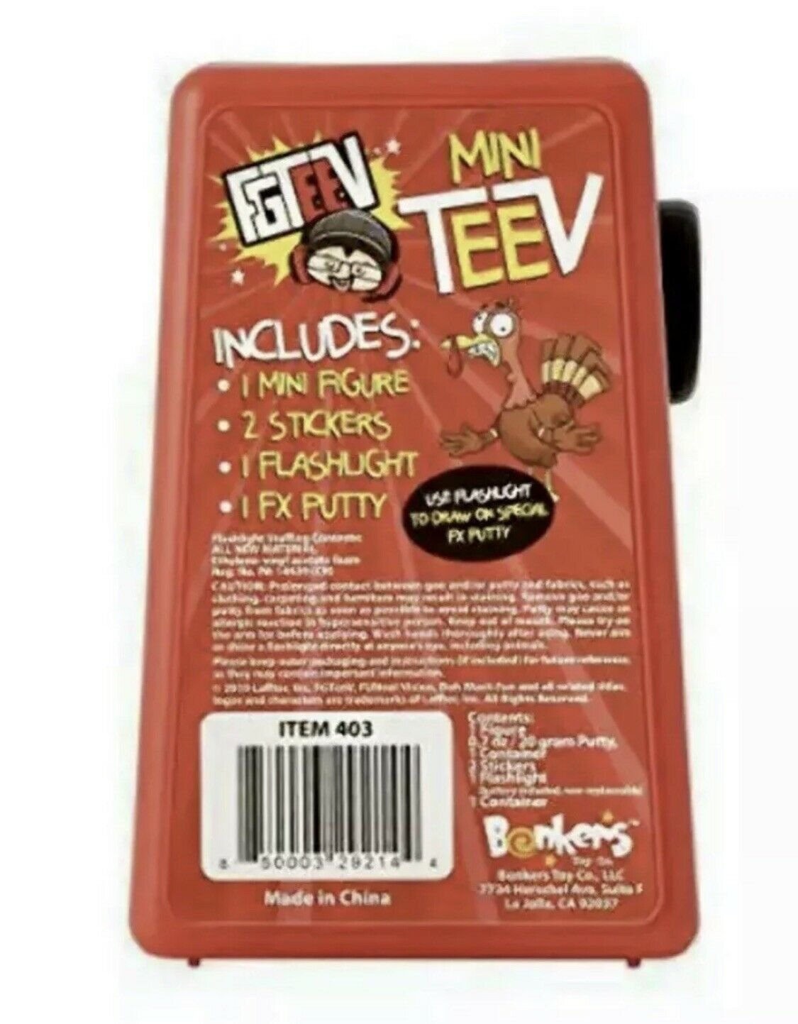 FGEETV Mini TEEV Mystery Pack SEASON 2 Special FX TV~NEW~2020