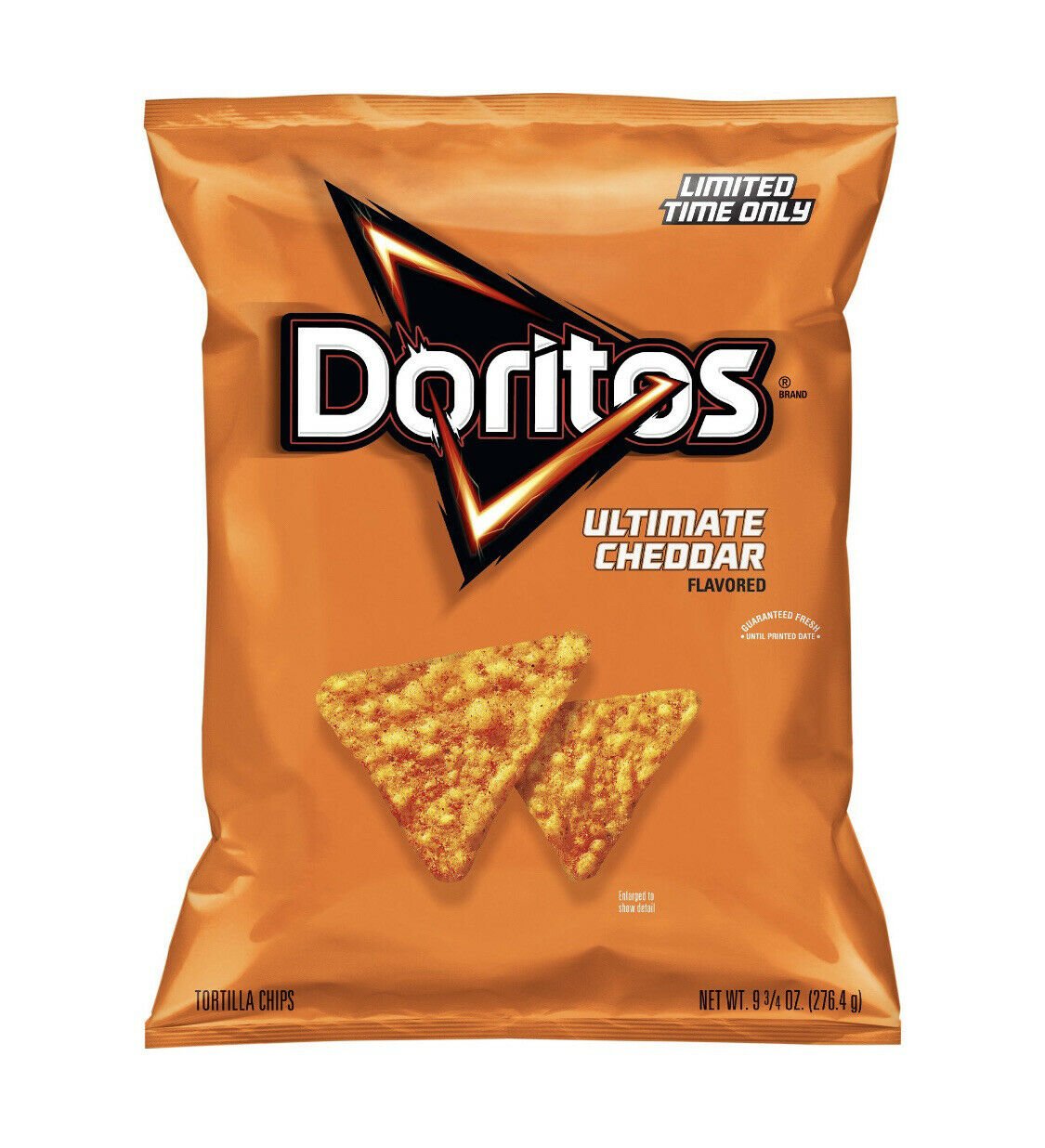 Doritos Ultimate Cheddar Flavored Tortilla Chips 9.75 oz Bag. Limited ...