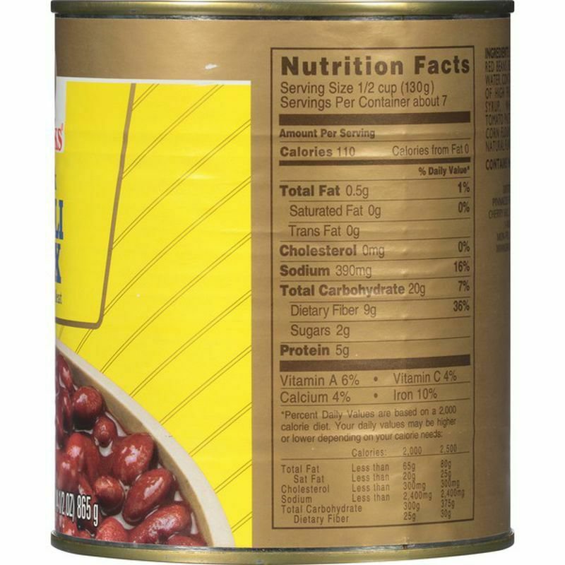 Brooks Quick Chili Mix - 4 Cans 30.5 oz each