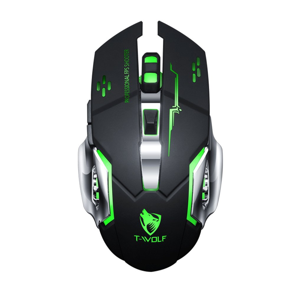 T-Wolf Q13B Wireless Gaming Mouse 2.4G bluetooth Dual Mode Wireless ...