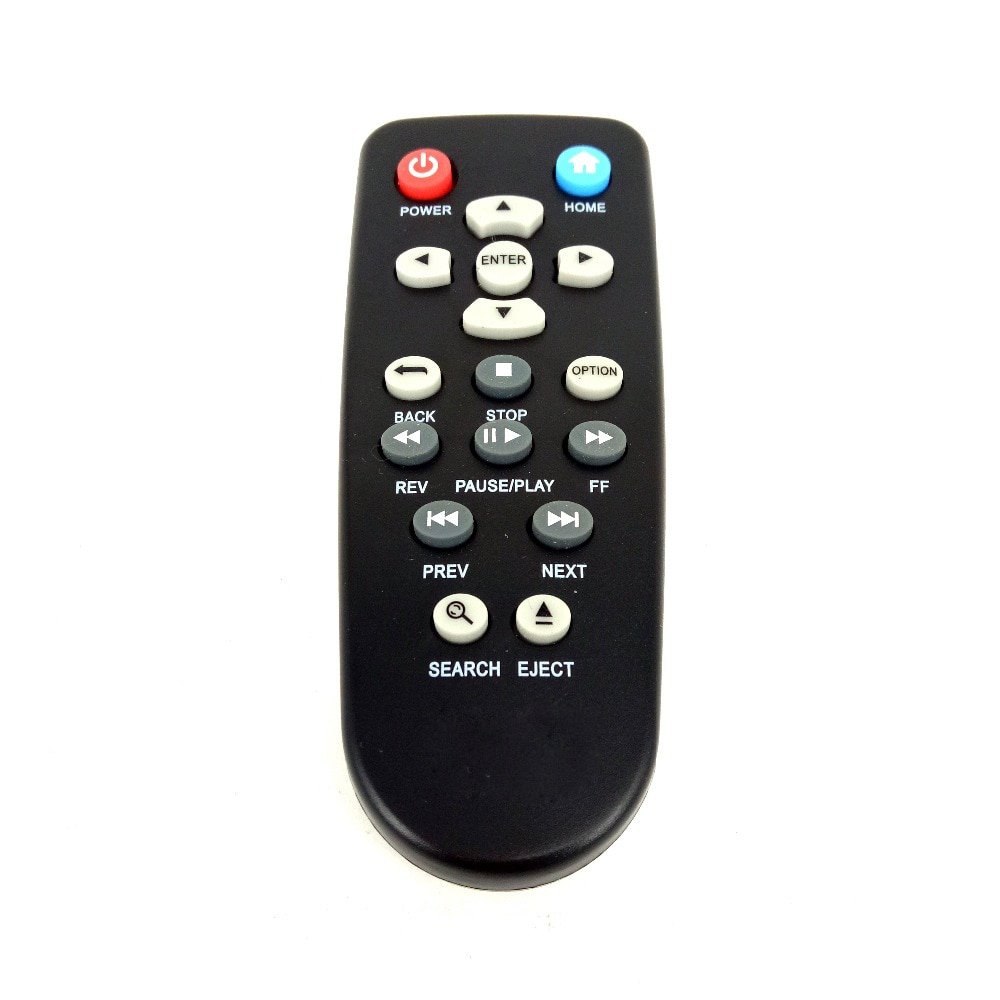 Replacement Remote Control For Western Digital WD Elements TV HD Mini ...