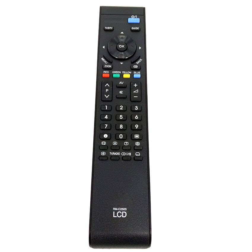 Replacement Remote Control For JVC LCD TV RM-C2503 HD-52G566 LT-42E478 ...