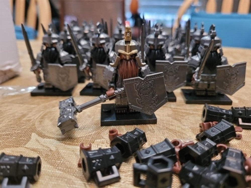 Custom Dwarves Minifigures Toys Lego Alternative Moc Mini Figure