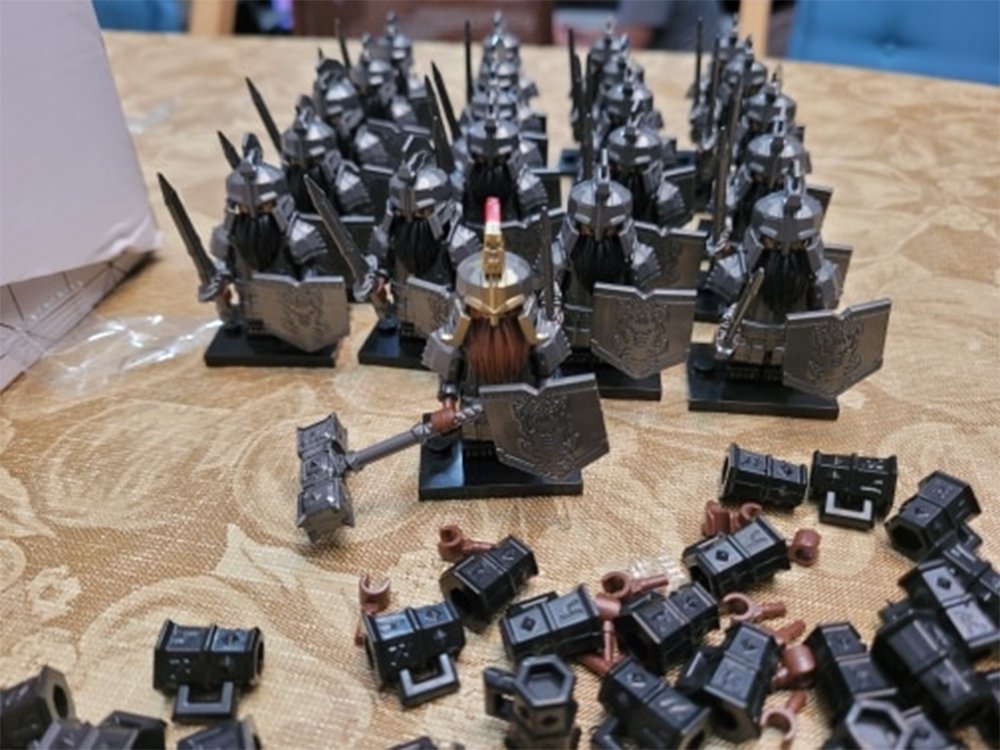 Custom Dwarves Minifigures Toys Lego Alternative Moc Mini Figure