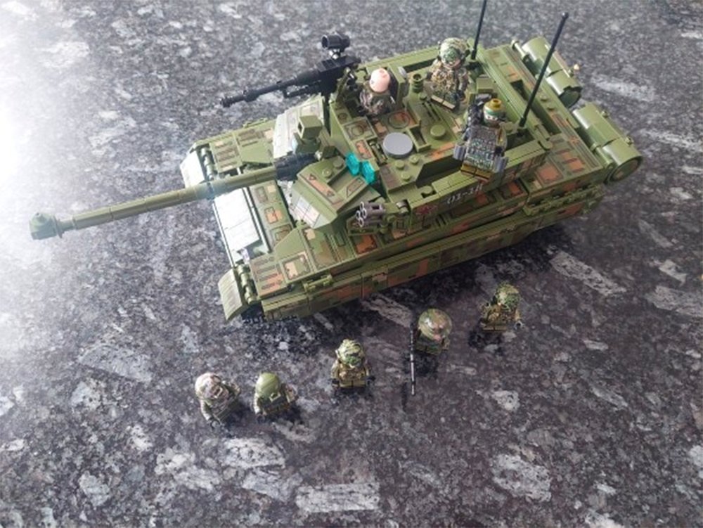 Custom Military Tank Set and Minifigure | WW2 Lego Alternative Tanks Moc