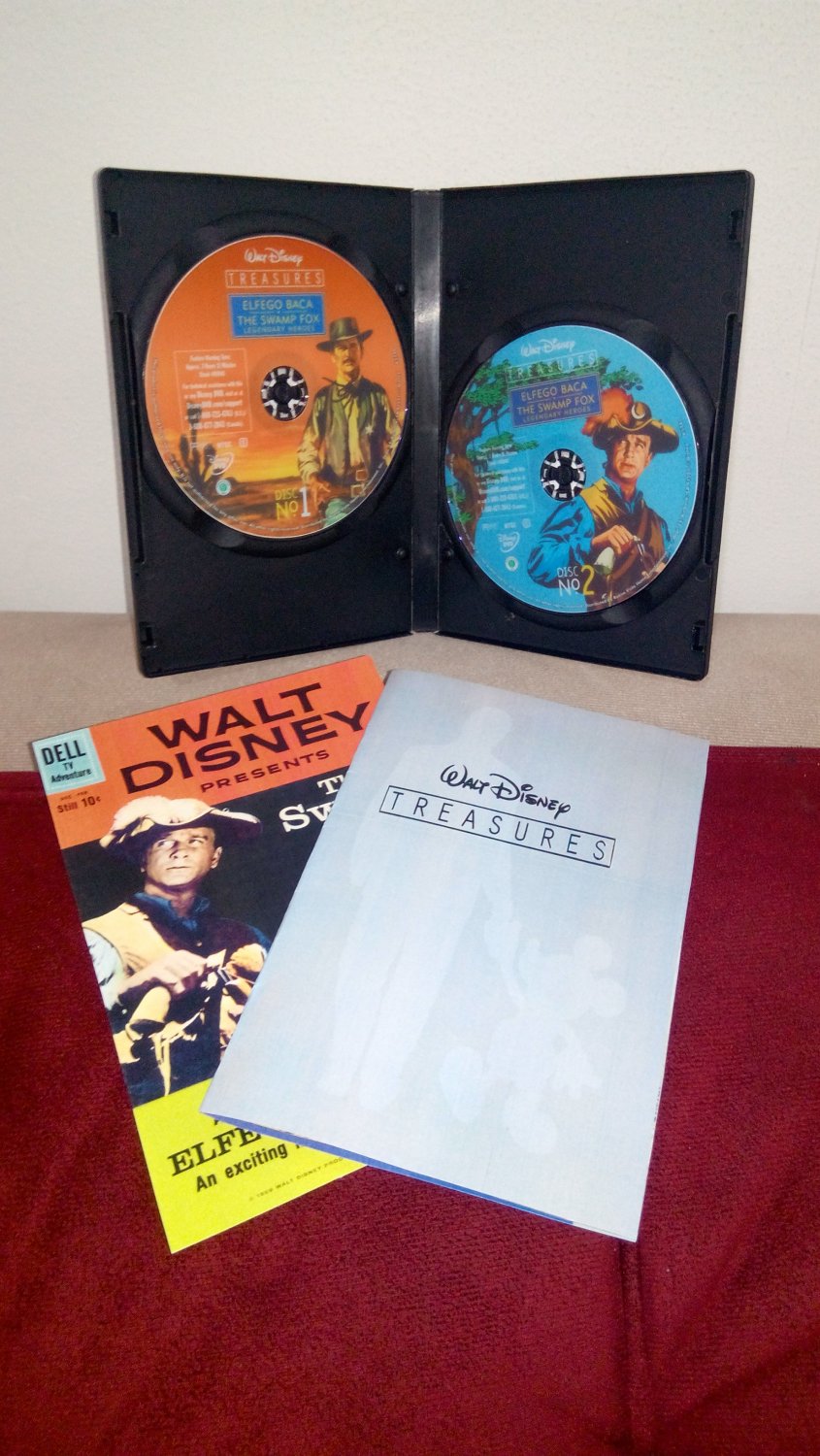 Walt Disney Treasures Elfego Baca and The Swamp Fox - Legendary Heroes ...