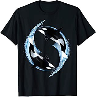 Killer Whale Gifts Jumping Orca Killer Whales Killer Tee Shirt S-3XL