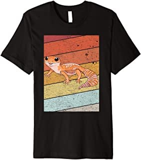 Leopard Gecko Graphic Artwork Funny Reptile Mom Dad Gift Premium Tee ...