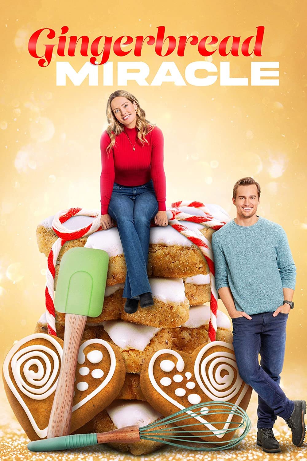 Gingerbread Miracle DVD 2021 Hallmark Movie Merritt Patterson Jon ...