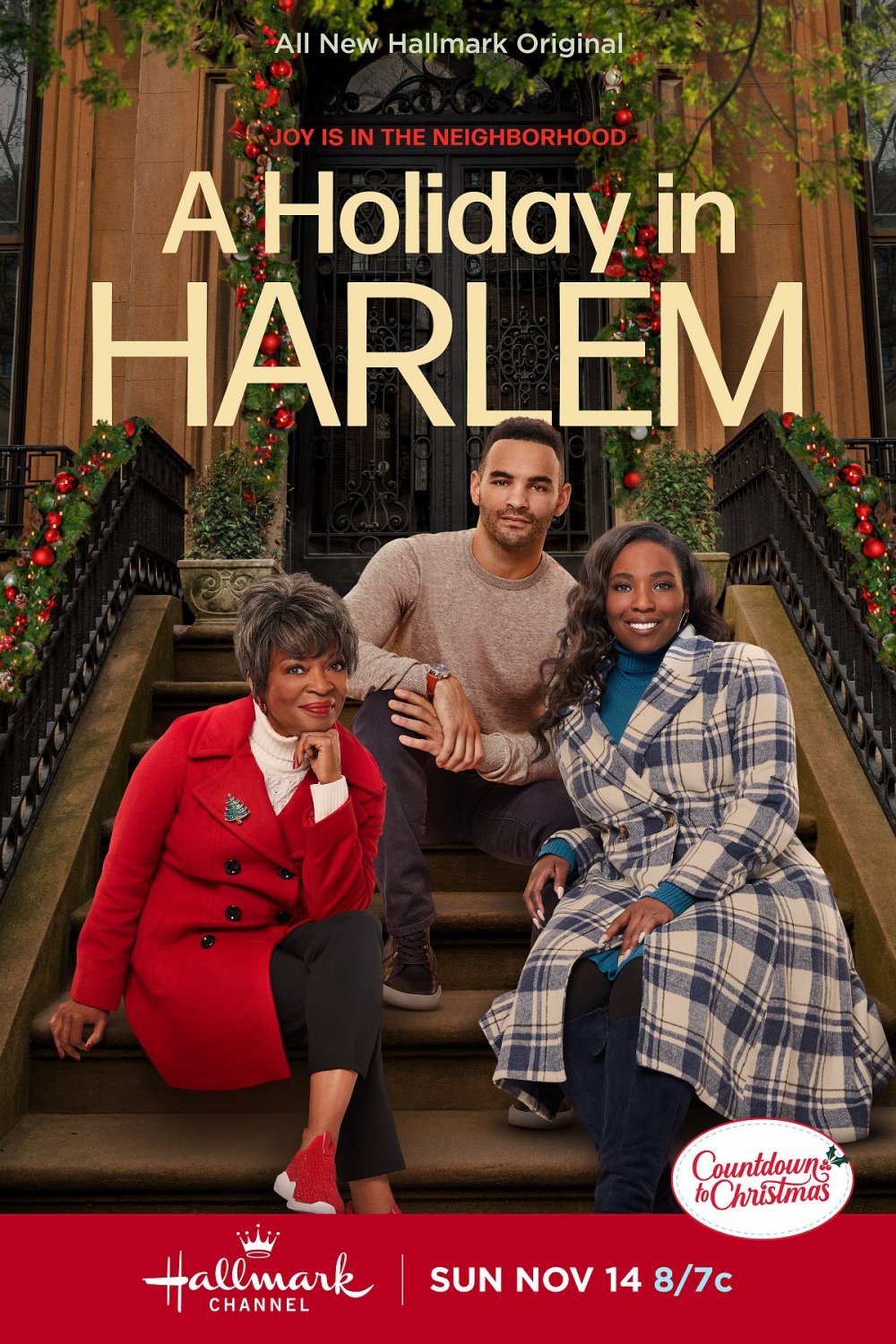 A Holiday In Harlem DVD 2021 Hallmark Movie Olivia Washington Will Adams