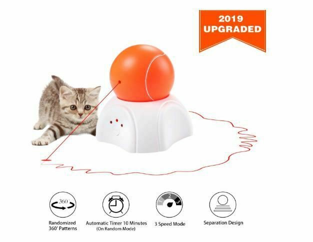 Interactive Light Cat Toy,Version for Cats Automatic Pet Training ...