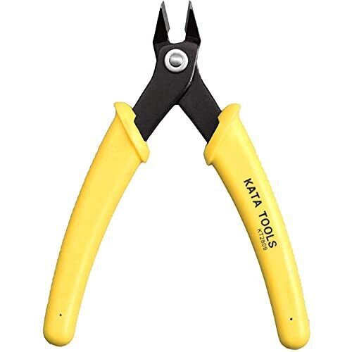 4.5 Inch Micro Wire Cutter,Precison Mini Flush Cutters and Clean Cut Pliers