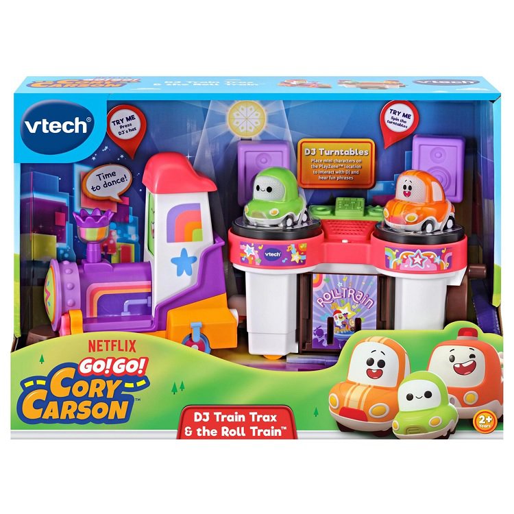 Vtech Go! Go! Cory Carson DJ Train Trax & The Roll Train Playset