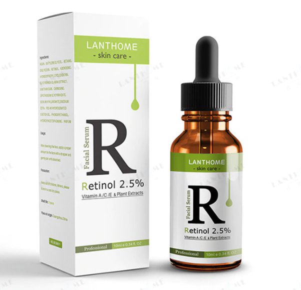 Pure Retinol 2.5% Vitamin A/C/E Anti Aging,Anti Acne Facial Serum