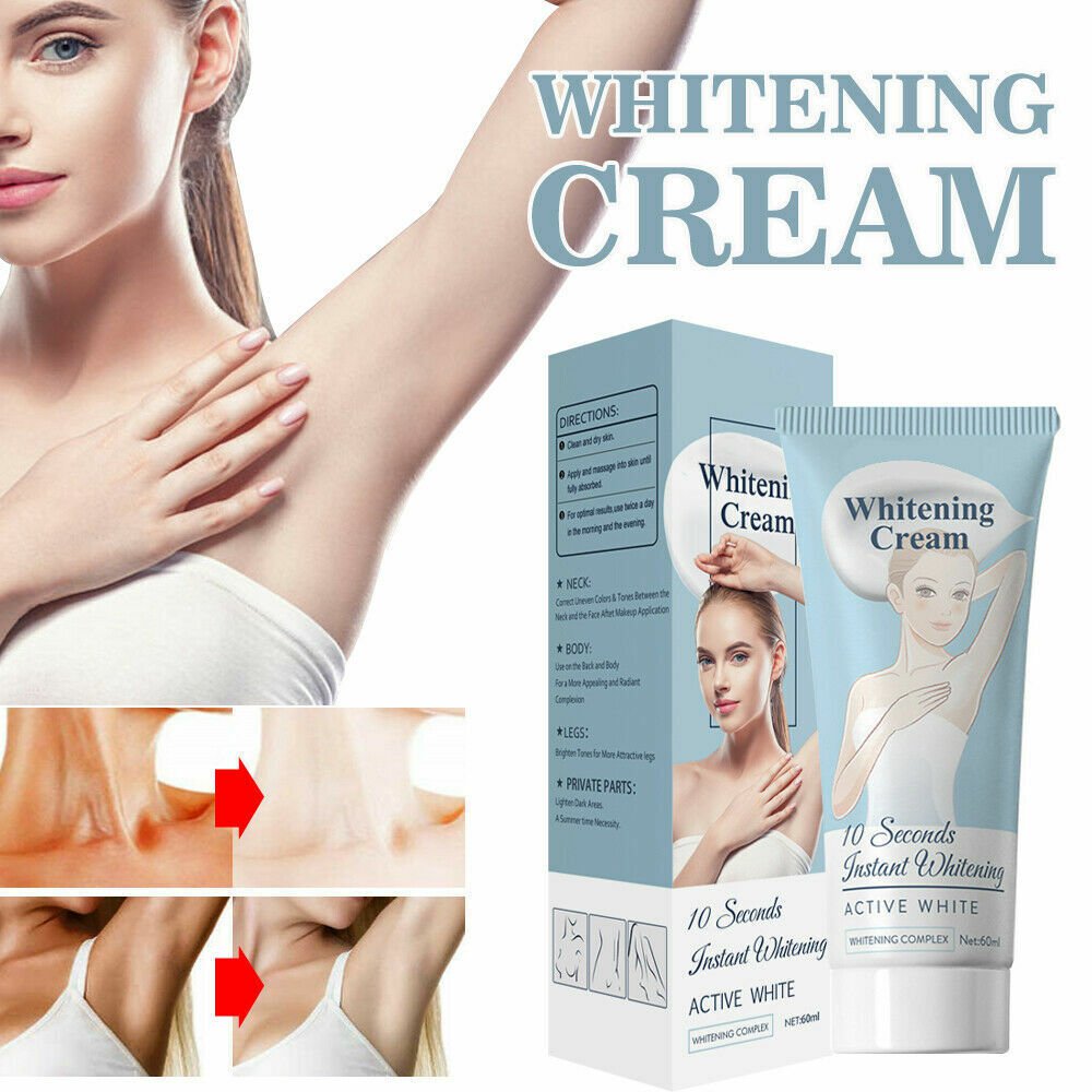 Dark Skin Bleach Body Bleaching Cream Max Strength Whitening Lightening 60g
