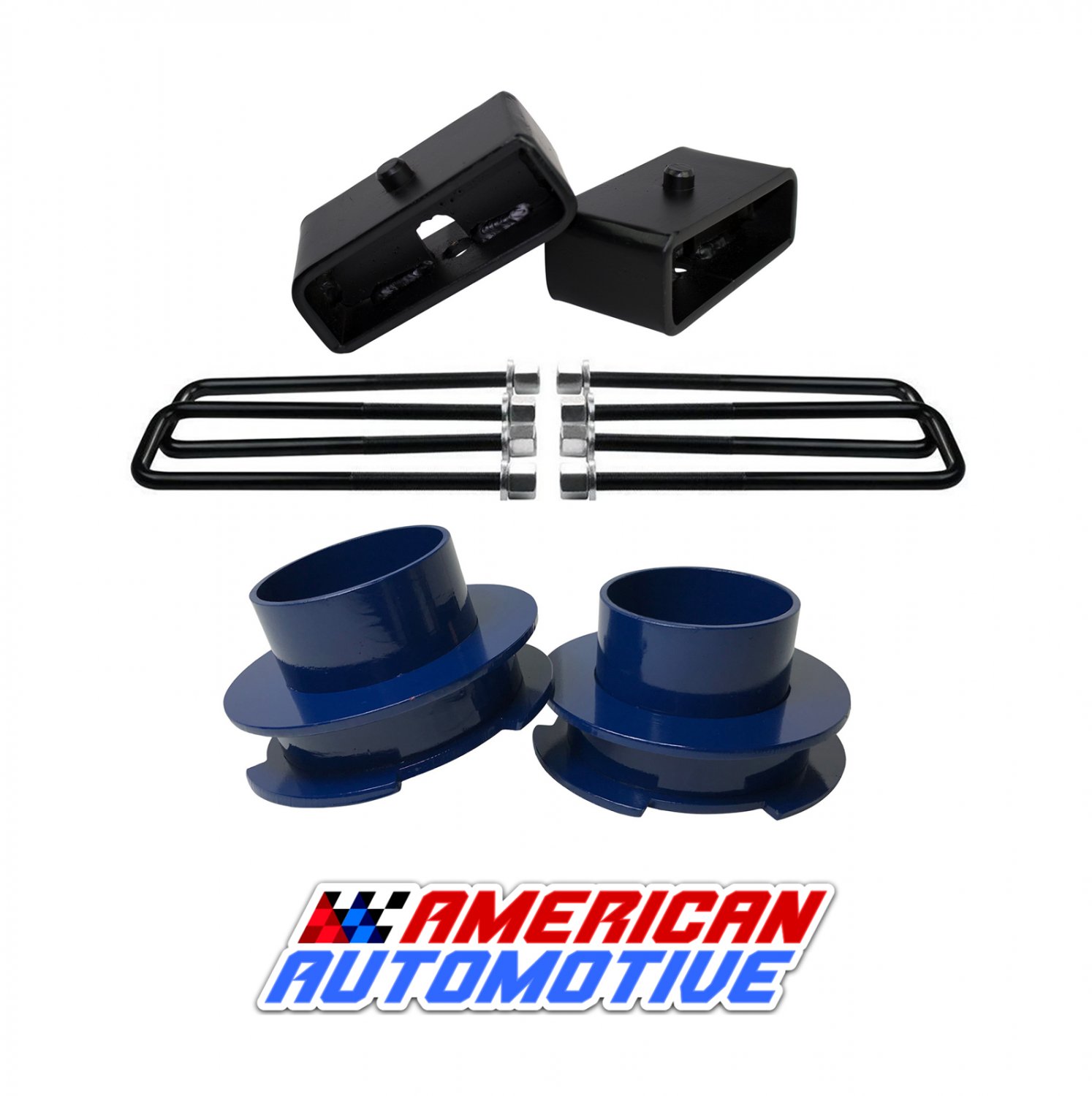 1997-2003 Ford F150 Blue Lift Kit 2WD 3" Front + 1.5" Rear Lift ...