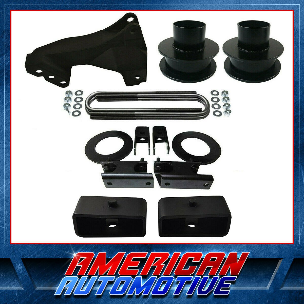 3.5? Front 2? Rear F250 F350 Lift Kit Shock Ext + Sway Bar + Track Bar ...