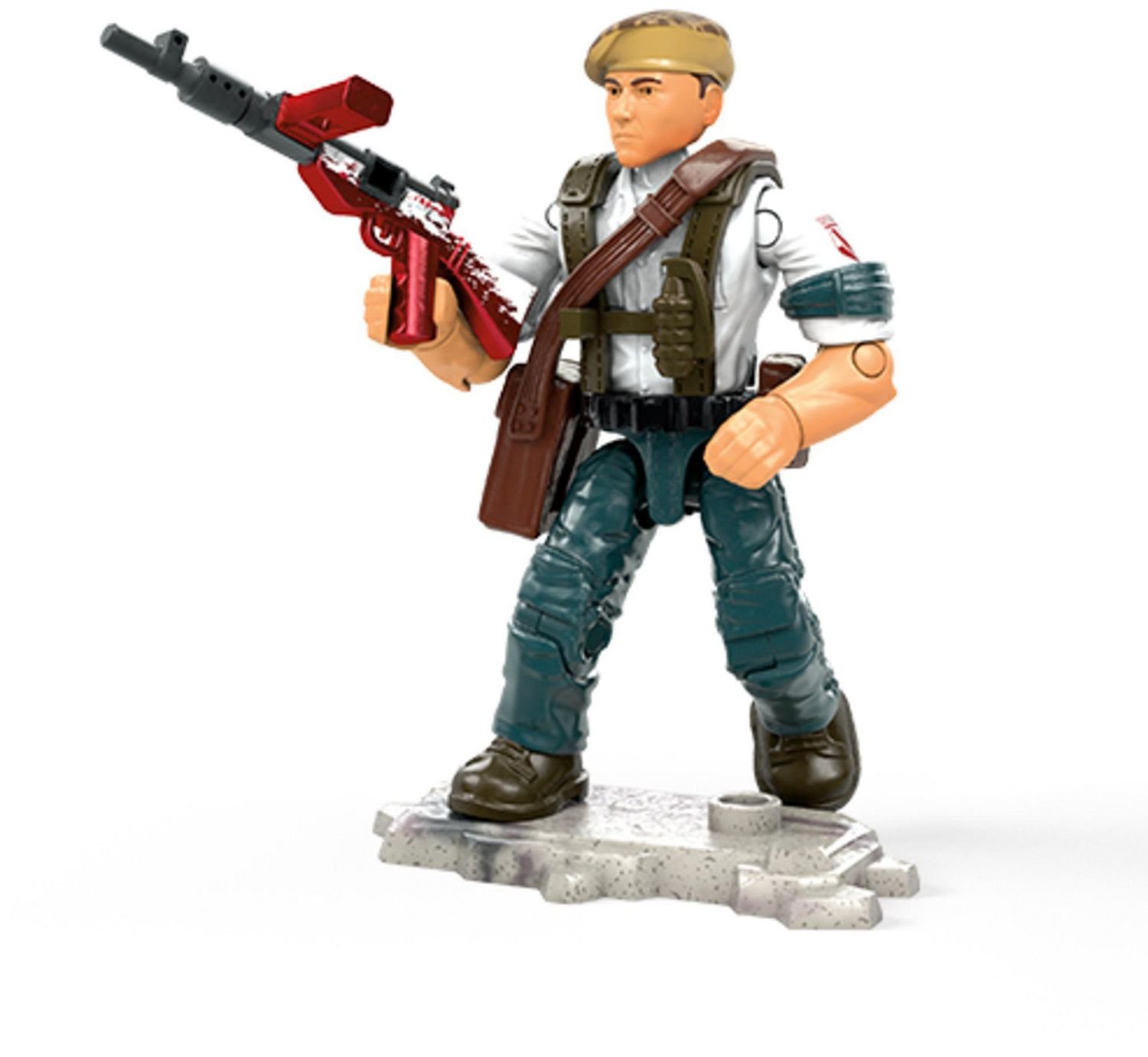 MEGA CONSTRUX CALL OF DUTY WWII RESISTANCE FIGHTER GCN91 - SHIPS WORLDWIDE