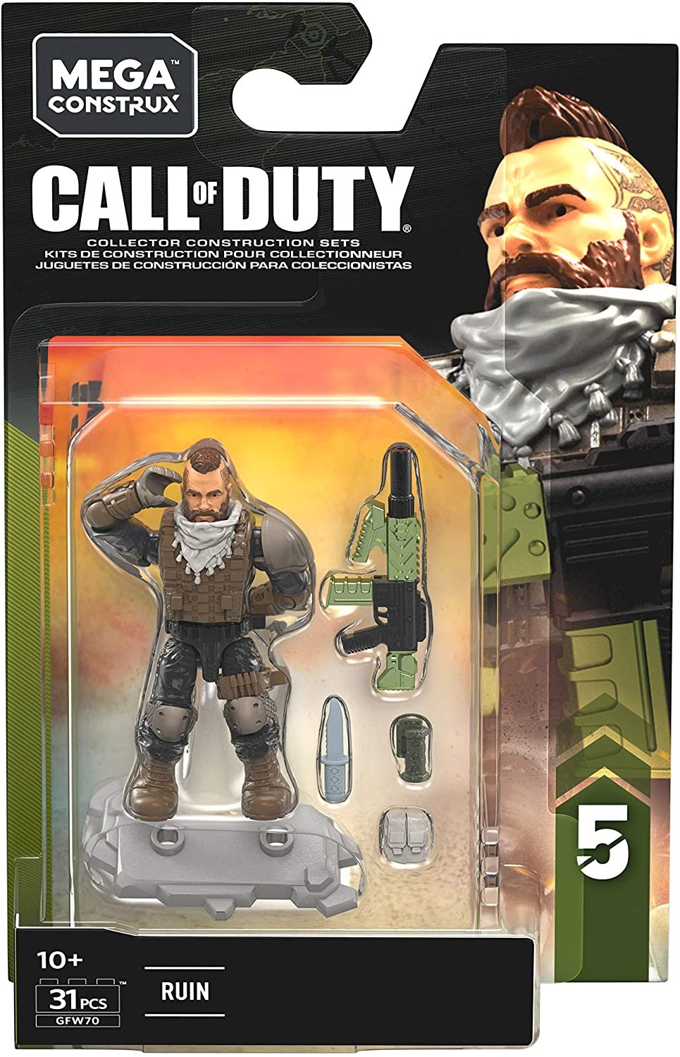 MEGA CONSTRUX CALL OF DUTY RUIN GFW70 - SHIPS WORLDWIDE