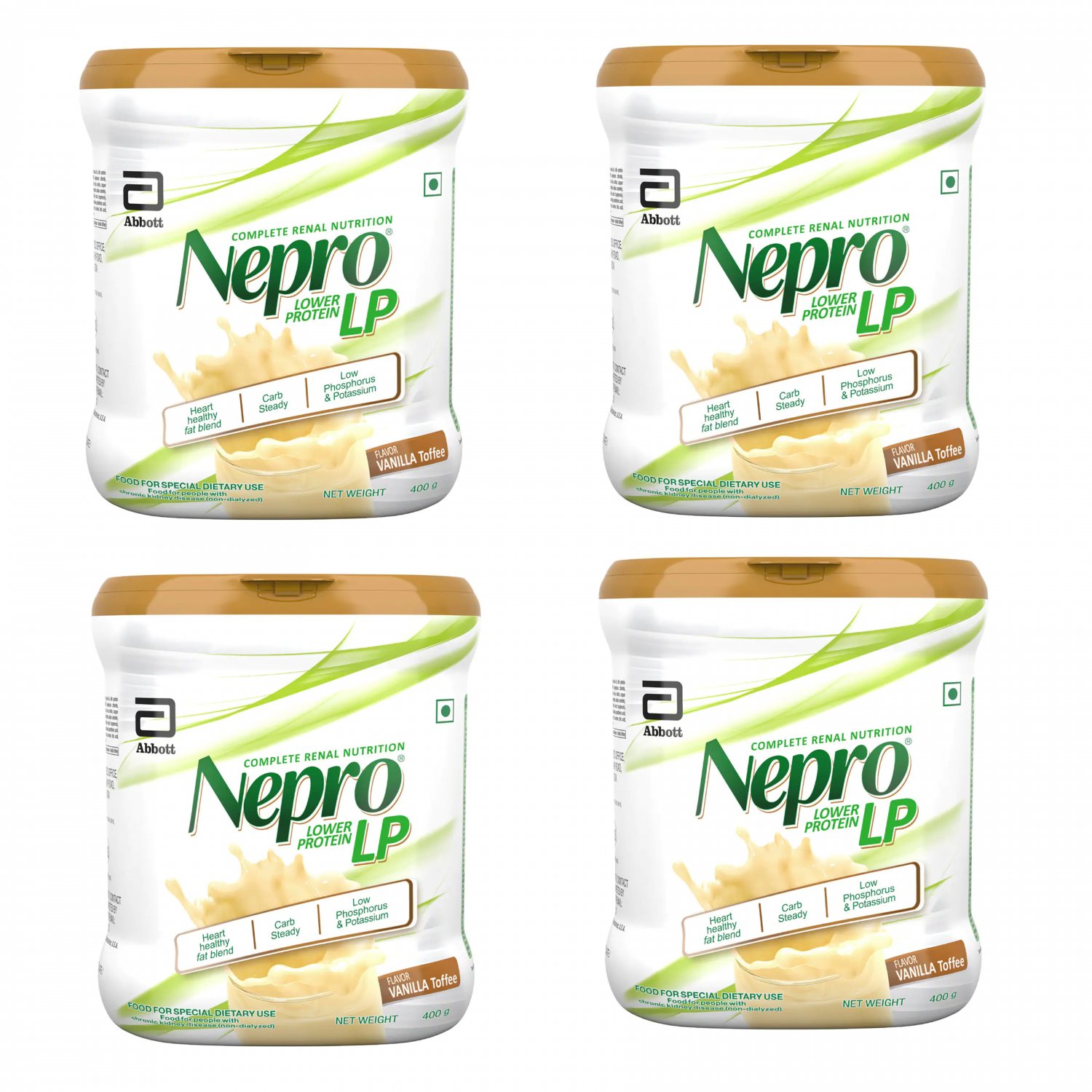 Abbott Nepro LP High Nutrition Protein Vanilla Energy Powder,400g x ...