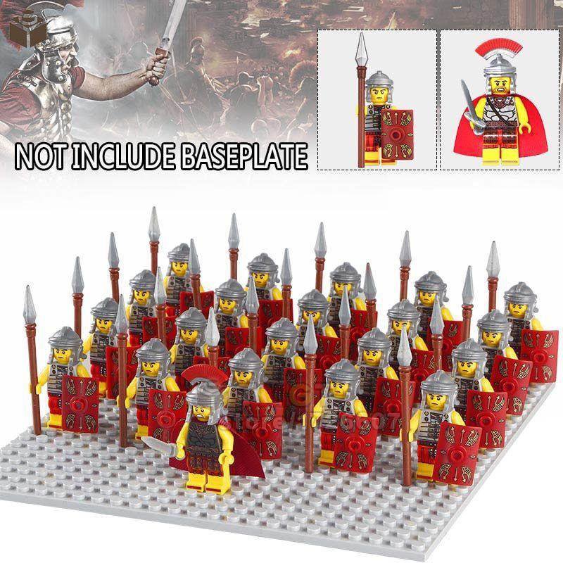 Roman Medieval Soldiers 21Pcs/Set Rome Minifigures LEGO Compatible