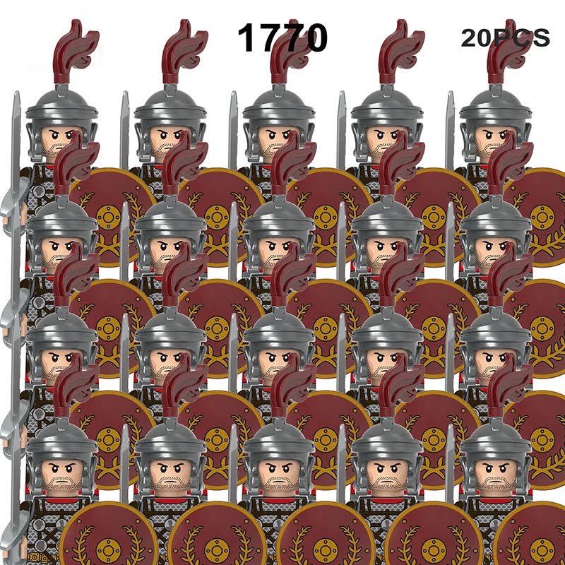 Roman Medieval Swordsman Soldiers 20Pcs/Set Rome Minifigures LEGO ...