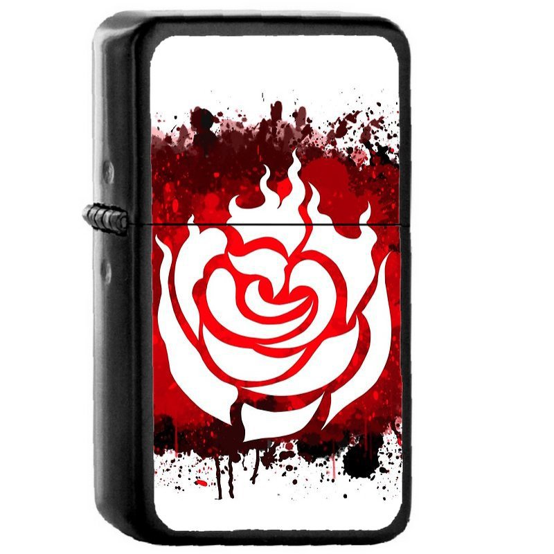Rwby Ruby Rose Splatter - Electronic Windproof USB Electric Lighter ...