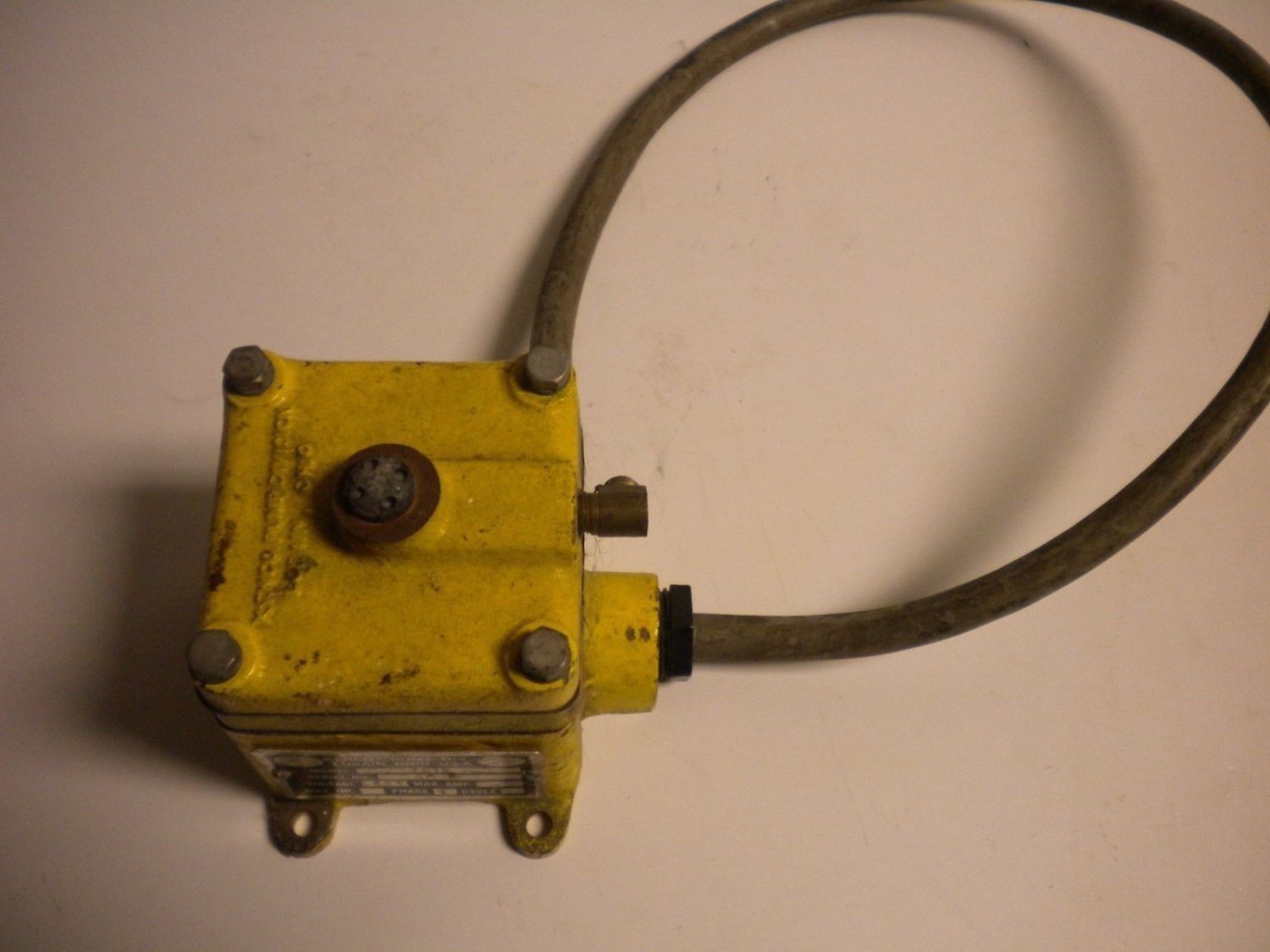 Explosion Proof Kenco Sump Grinder Pump Air Pressure Solenoid Switch 10 ...