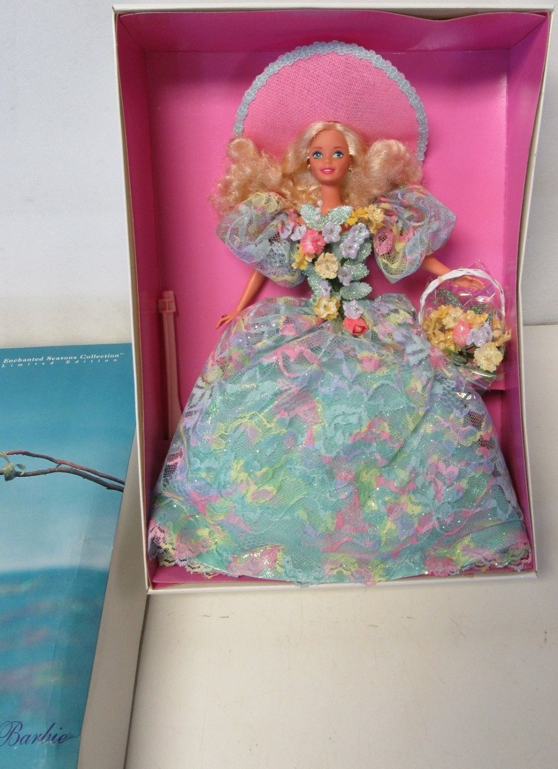 BARBIE SPRING BOUQUET Mattel DOLL~Enchanted Seasons Collection LIMITED ...