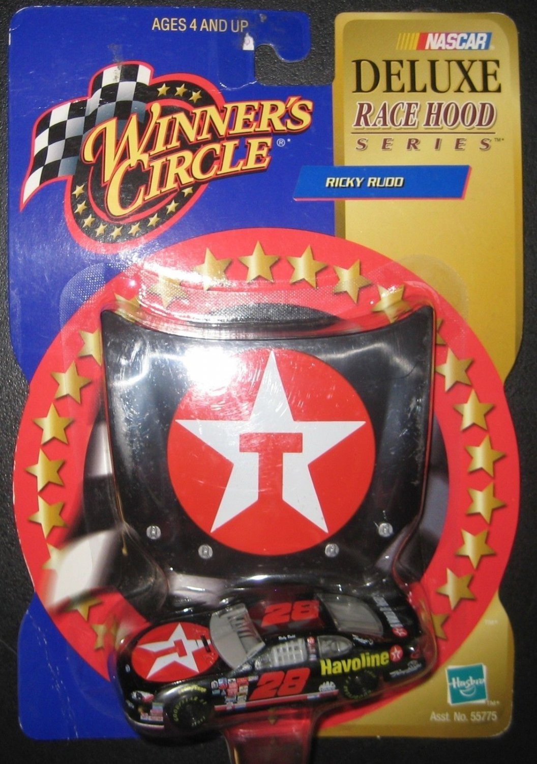 #28 Ricky Rudd Deluxe Race Hood Series 1/64 WINNERS CIRCLE Hasbro