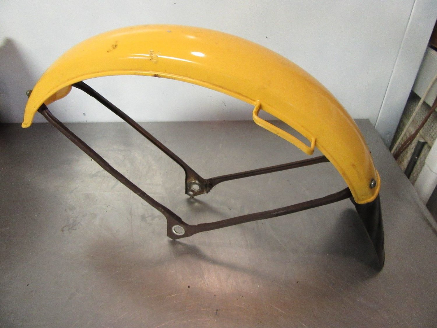 Suzuki FA50 FS50 Front Fender Yellow 1982 Mud Flap