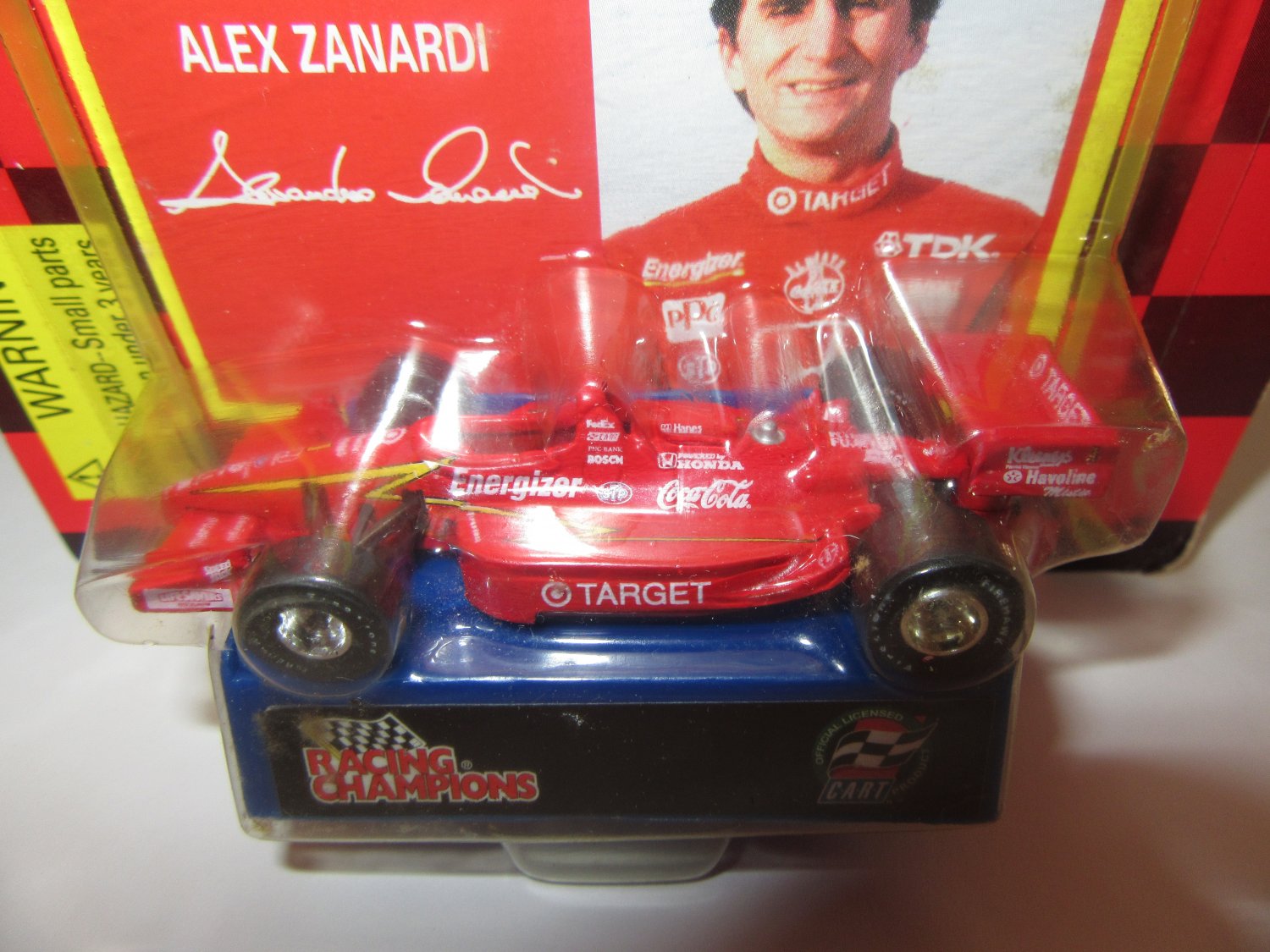 Racing Champions "Alex Zanardi" PPG Cart Die Cast Replica 1:64- Unopened