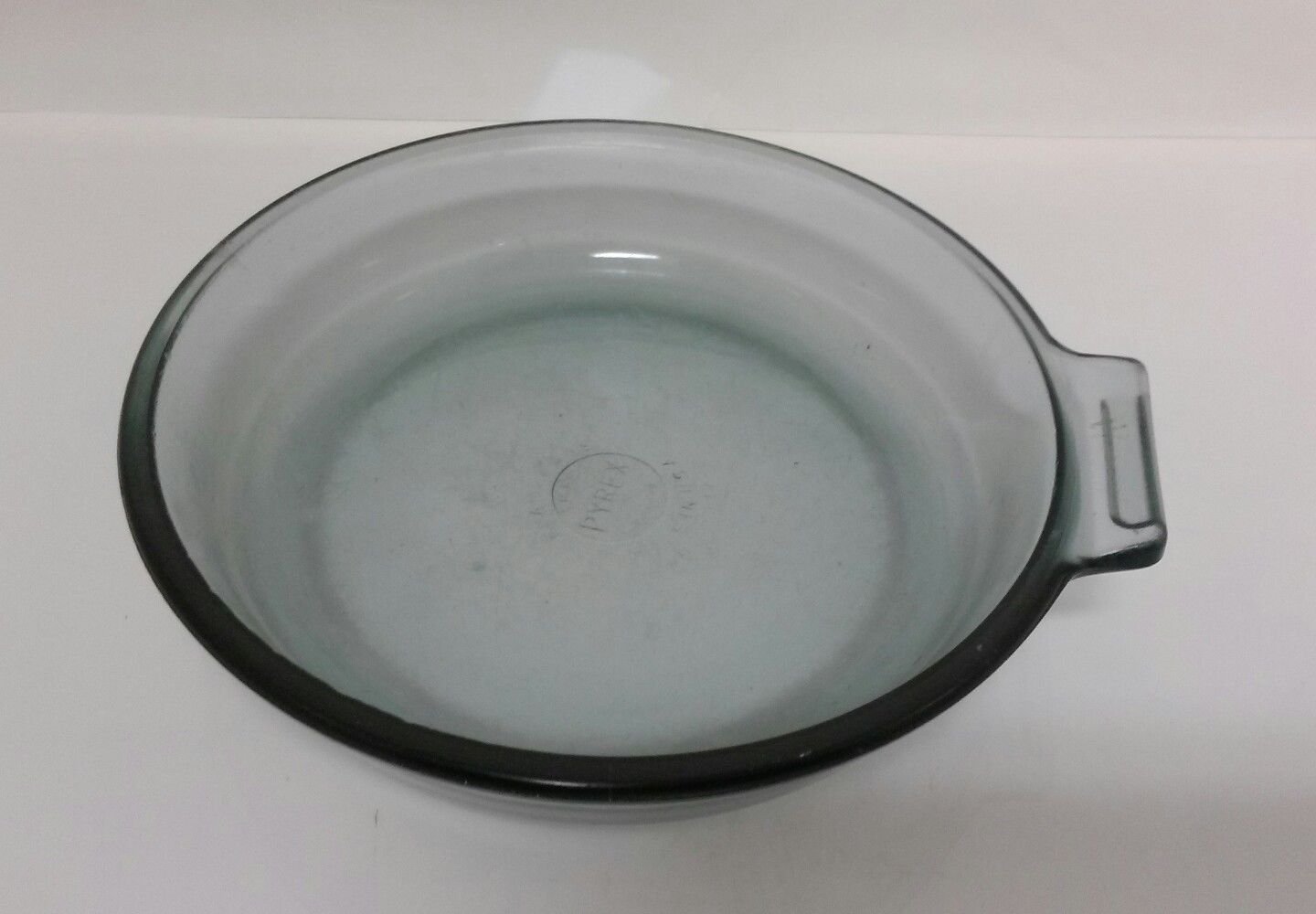 Vintage PYREX #817-B BLUE TINT FLAMEWARE 7" SKILLET (NO HANDLE)
