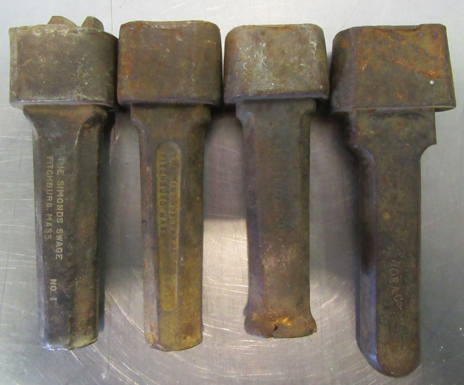 Swage Tools Simonds, R. Hoe, E.C. Atkins