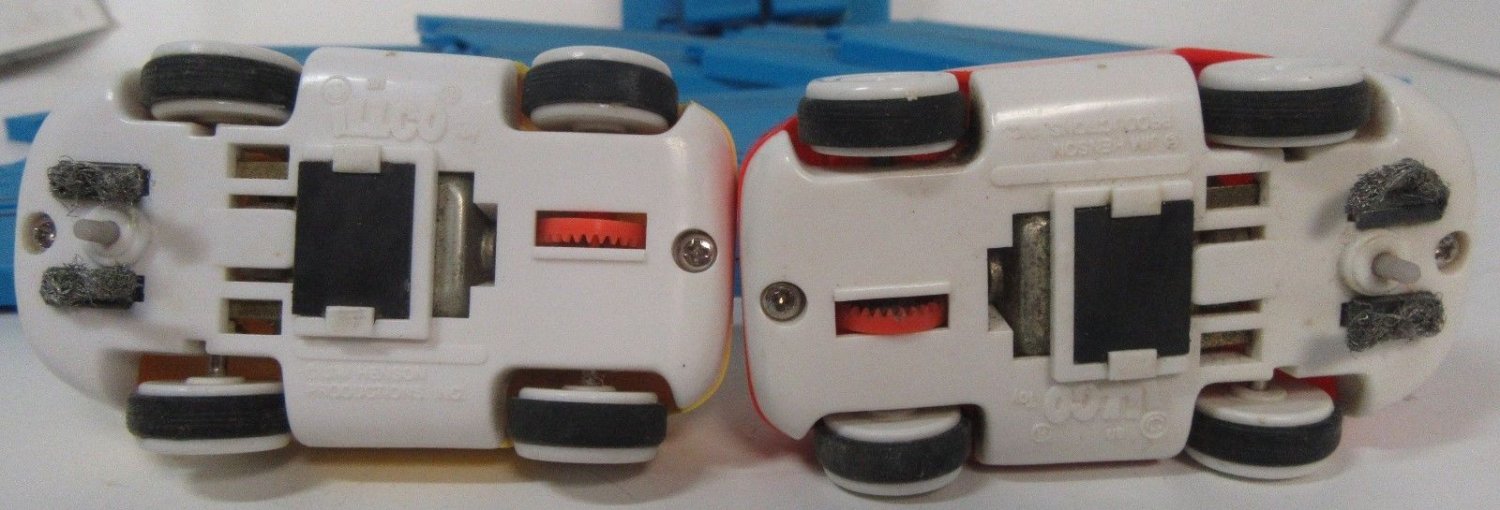 Sesame Street Beginner Race Set Slot Cars & Track Illco Parts Only Big ...