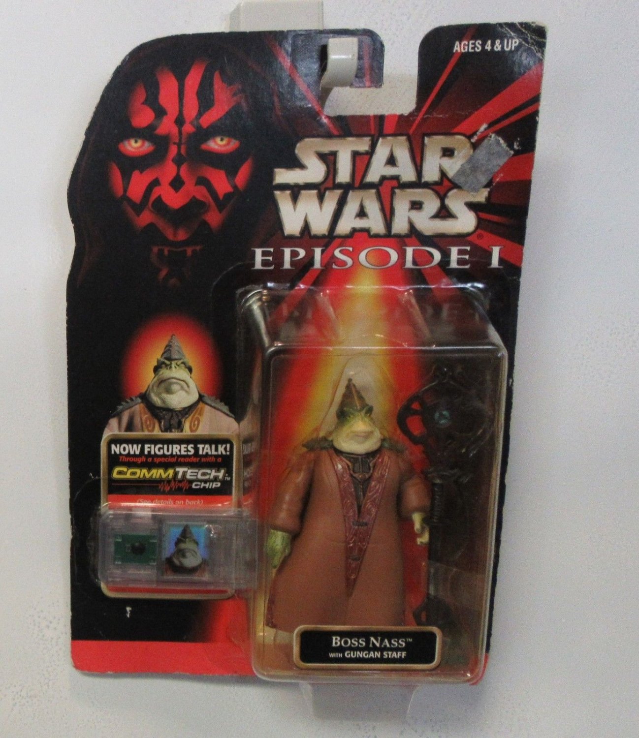 BOSS NASS Gungan Leader~ Star Wars Epsiode 1 The PHANTOM MENACE~ 1999 ...