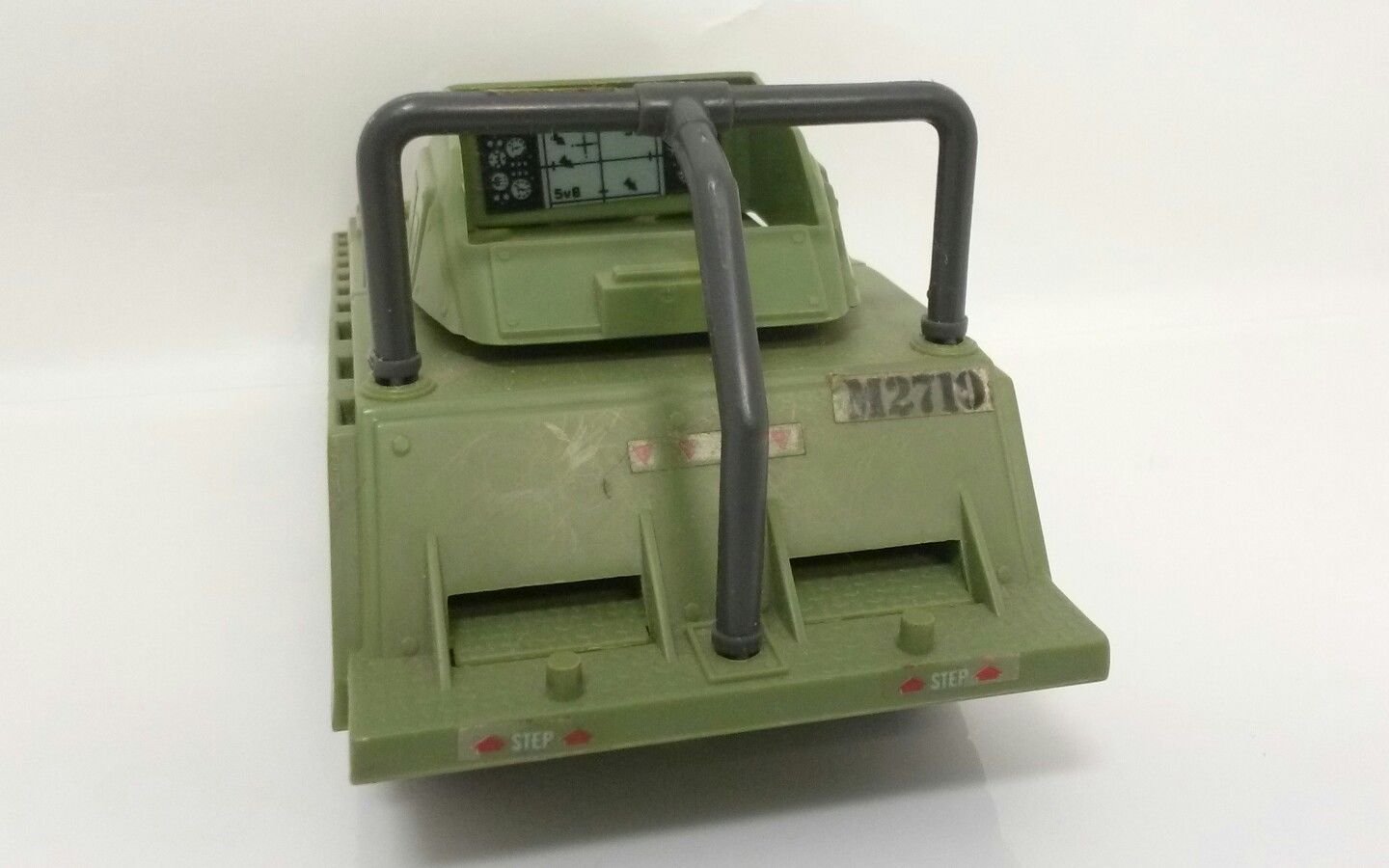 GI Joe Cobra Vintage 1985 Hasbro Mini Tank Armadillo Plastic