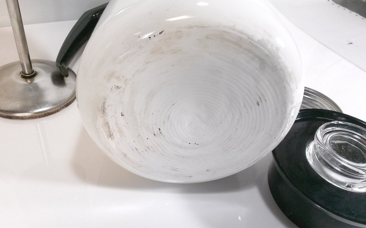 Corning Ware Blue Cornflower 9 Cup Coffee Tea Pot Stovetop Non Electric ...