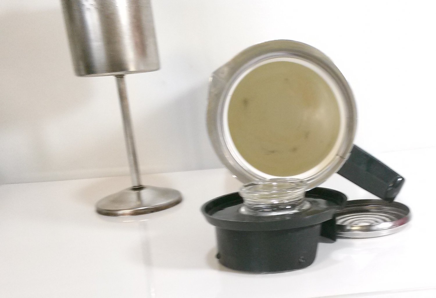 Corning Ware Blue Cornflower 9 Cup Coffee Tea Pot Stovetop Non Electric ...