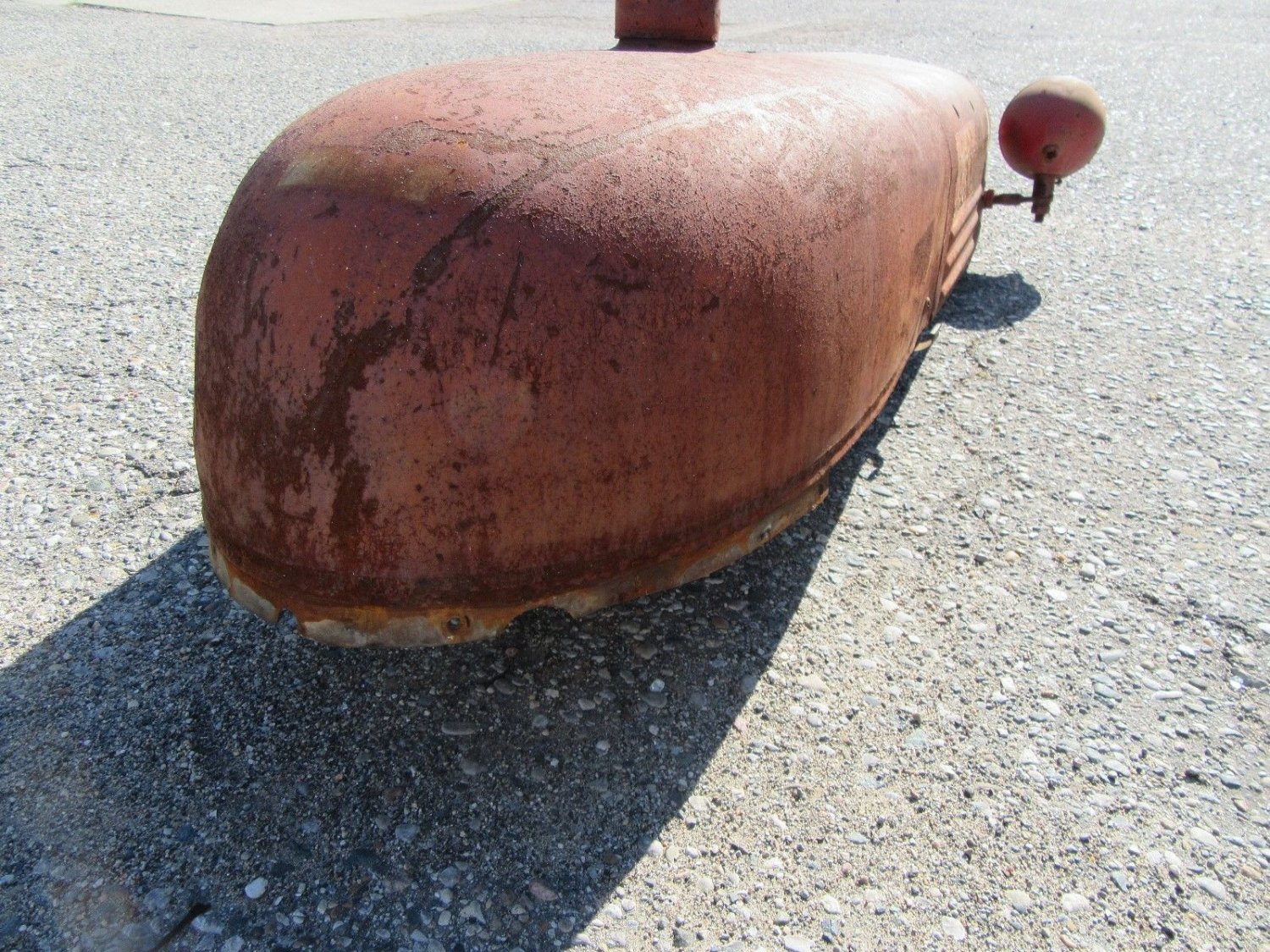 Farmall Cub IHC Hood, Gas Tank, Lights, Gas Cap, Original. Sediment ...