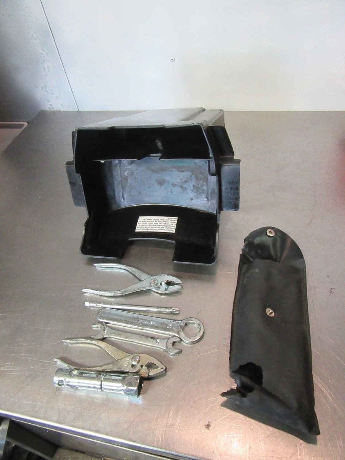 99 Suzuki gz 250 Motorcycle Tool Box Storage Plastic Stock OEM Factory ...