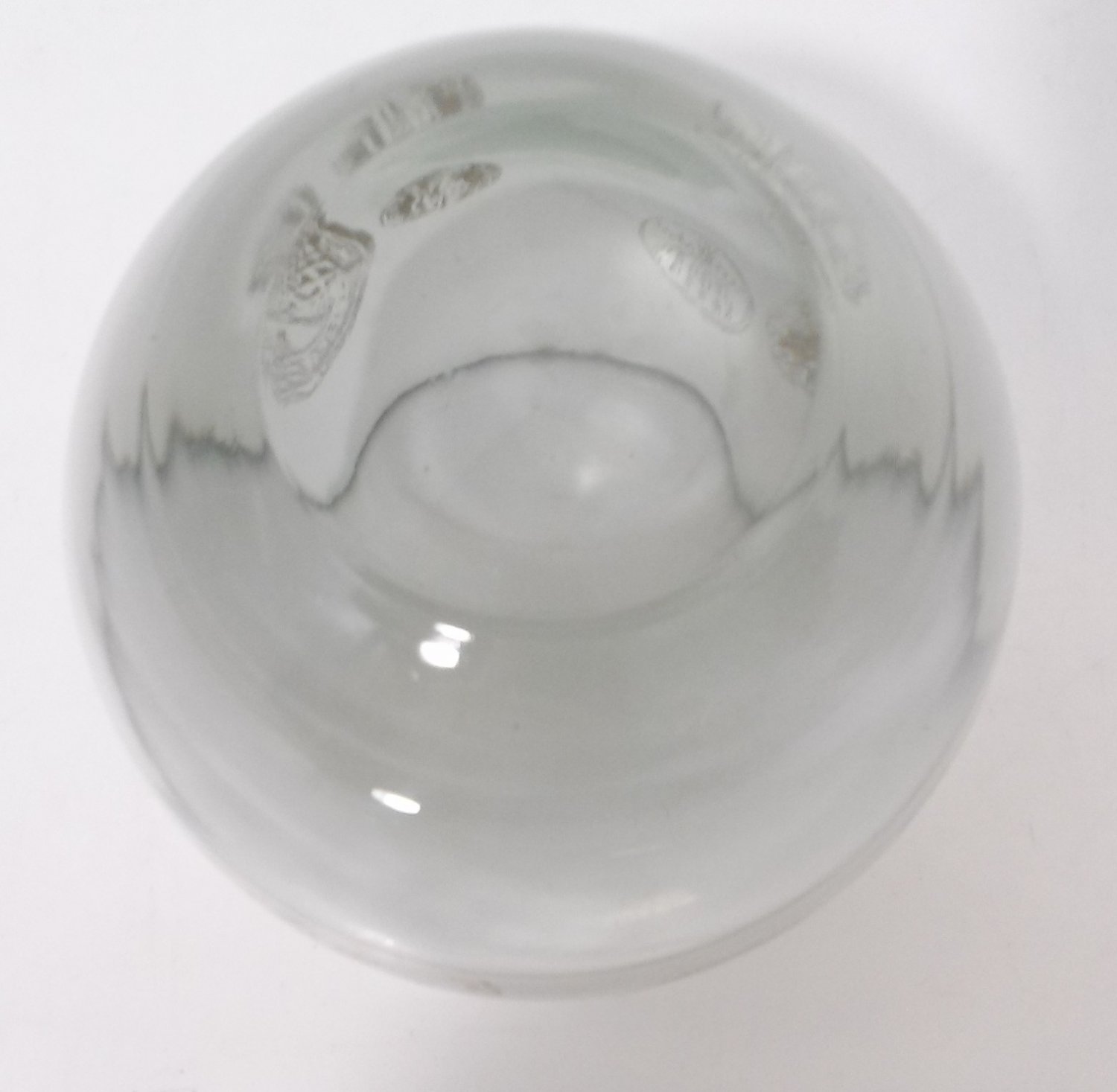 Mid Century FEDERAL GLASS Roly Poly GOLD COIN Tumbler