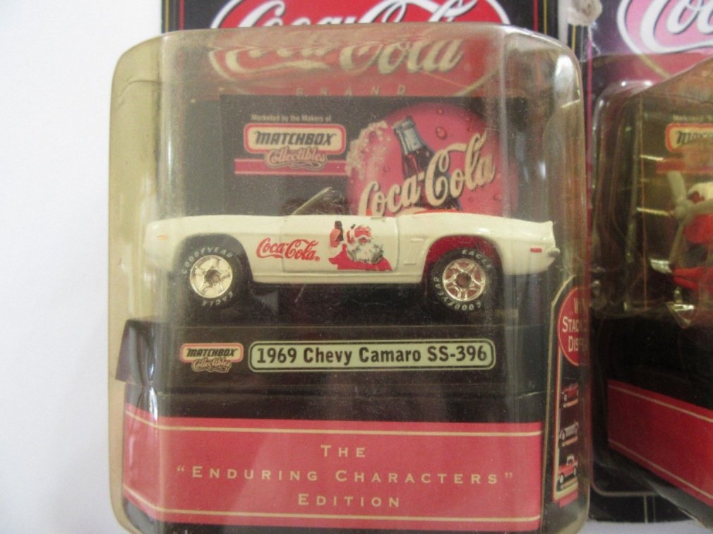 Matchbox Coca-Cola Coke Camaro Blimp Seaplane Enduring Characters ...