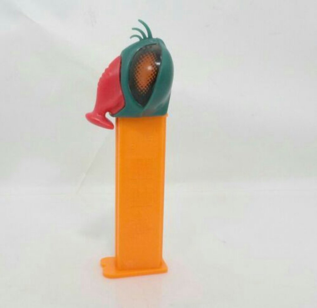 PEZ Dispenser - Bug Friends - Sam Snuffle - Orange Stem 5 in