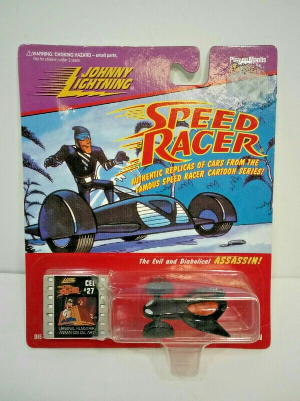 Johnny Lightning: Speed Racer, The Evil and Diabolical Assassin w/ Cel # 27
