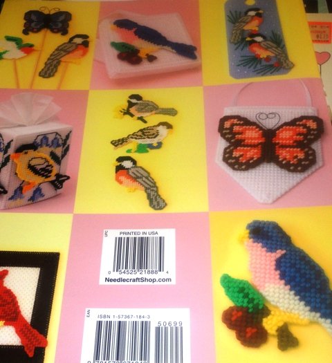 Birds Butterflies Flights of Fancy Plastic Canvas patterns Needlecraft Shop