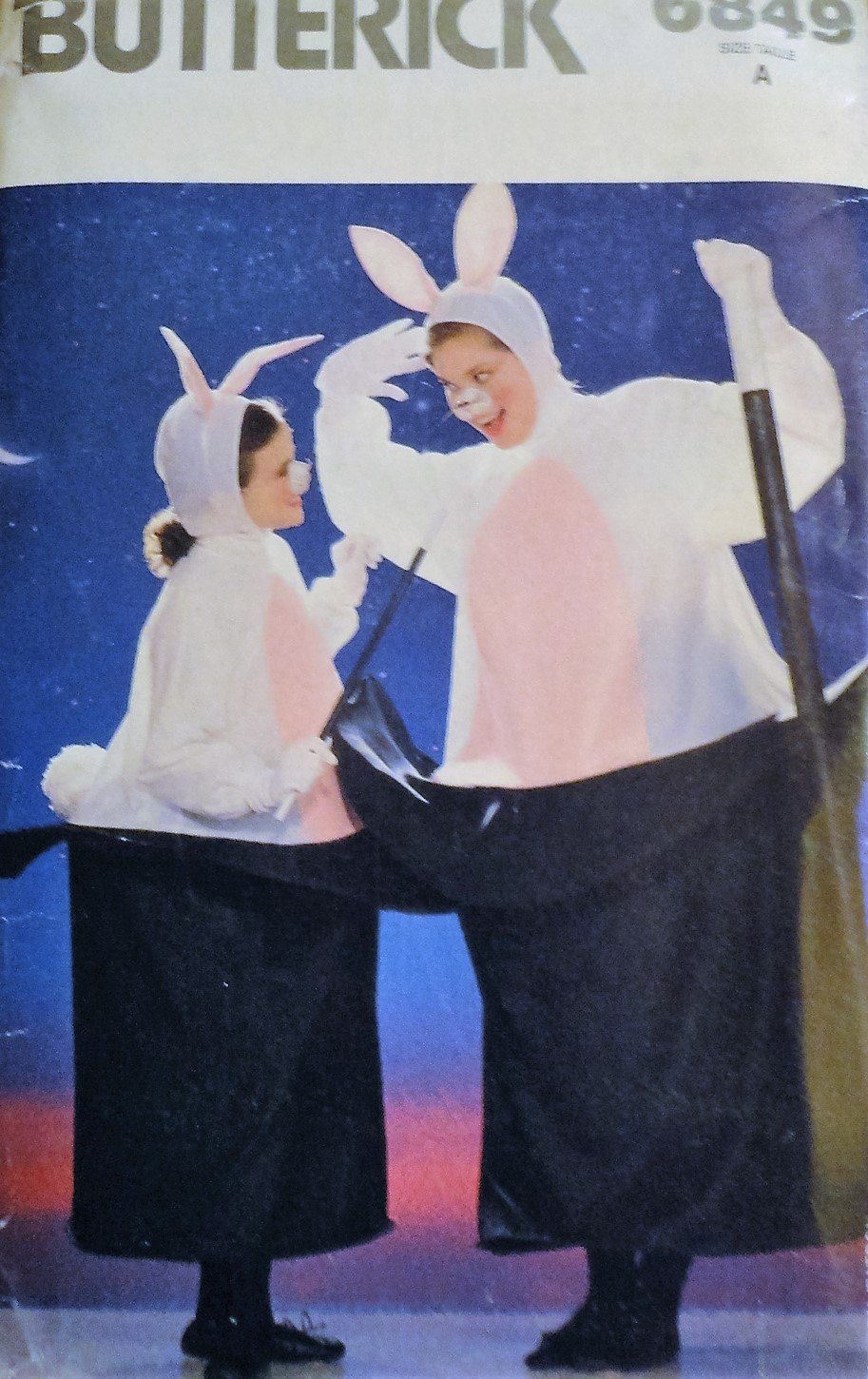 Butterick 6849 Adult Costume Sewing Pattern Rabbit In A Hat One Size A butterick-6849-adult-costume-sewing-pattern-rabbit-in-a-hat-one-size-a