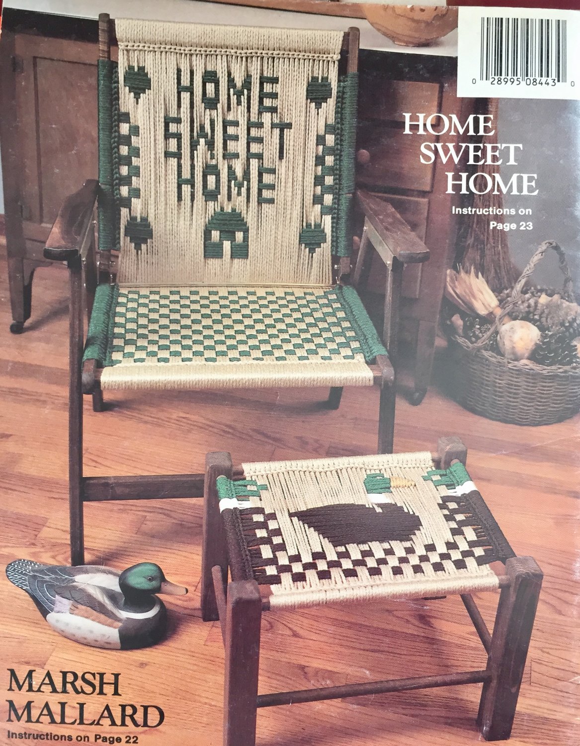 Macrame Lawn Chairs Pattern COUNTRY COMFORT Plaid Enterprises 8443